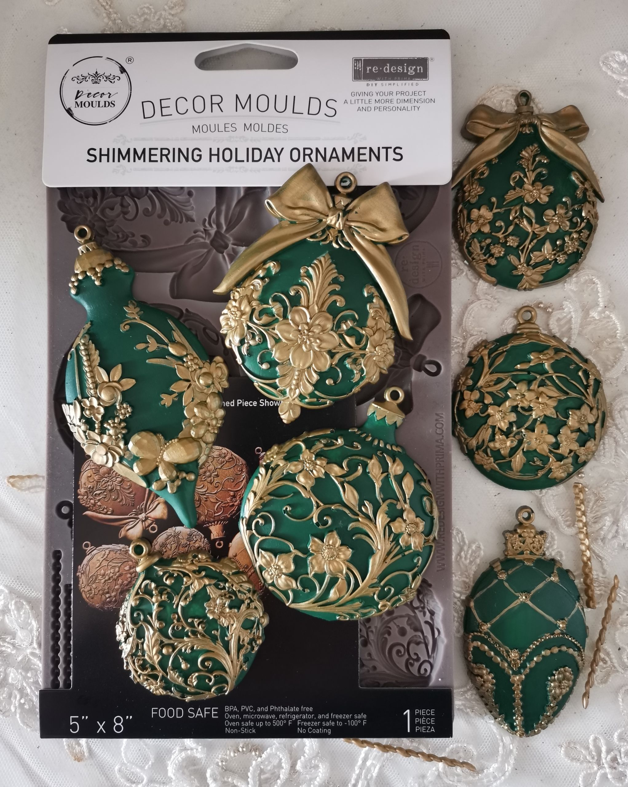 Shimmering Holiday Ornaments Decor Mould – The Eclectic Cottage
